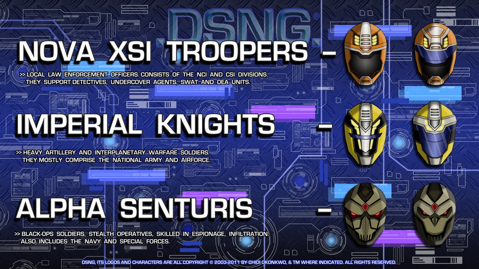 DSNG'S SCI FI MEGAVERSE: EXPLORING DSNG - PART 3 [THE TOP 5 CENTURA ...