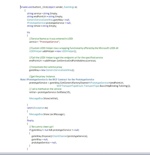 It Architecture And Software Development Musings Using A Wcf Runtime Proxy To Consume Services
