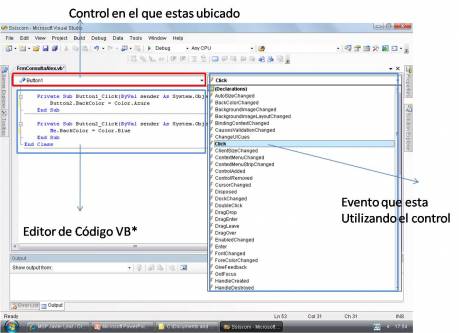 VISUAL BASIC 2012: FORMULARIOS: PROPIEDADES, EVENTOS Y MÉTODOS