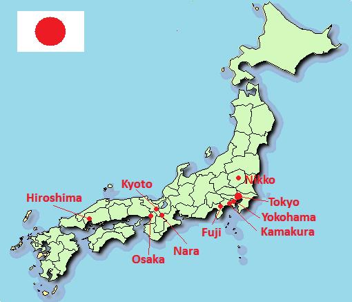 Denca na cestach: Japonsko