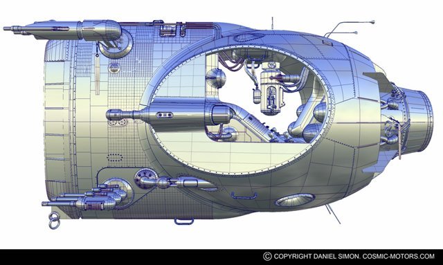 Future is now: Cosmic Motors by Daniel Simon