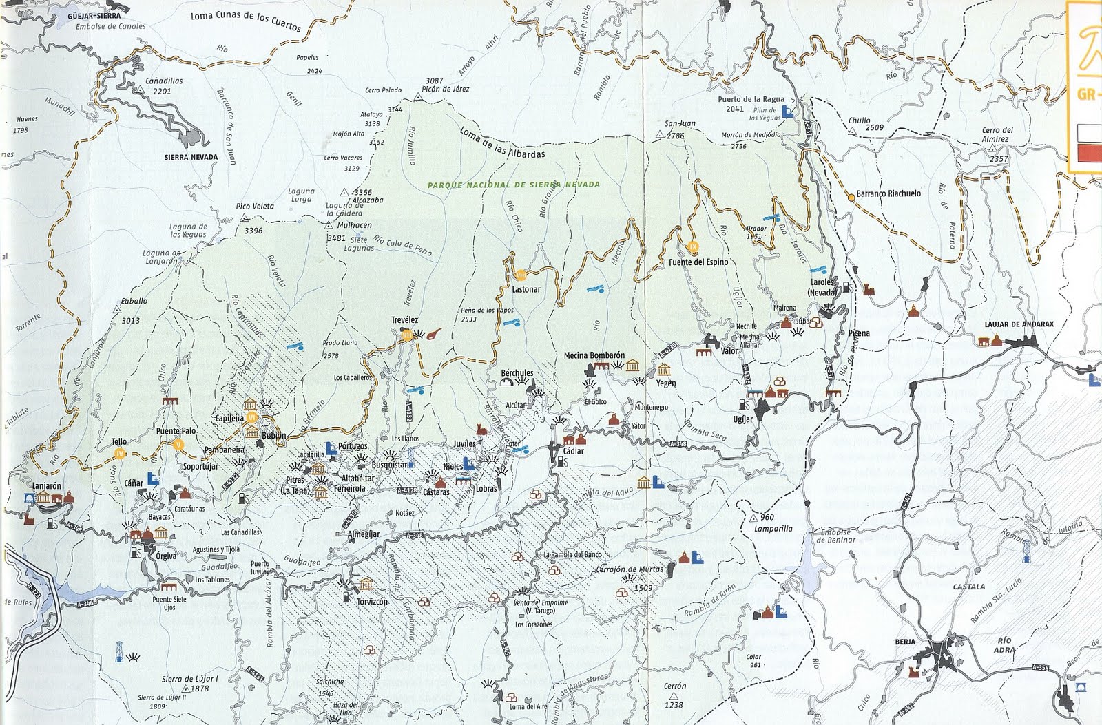 ALPUJARRAS walking ,mountainbike, news, culture, nature, events, books ...