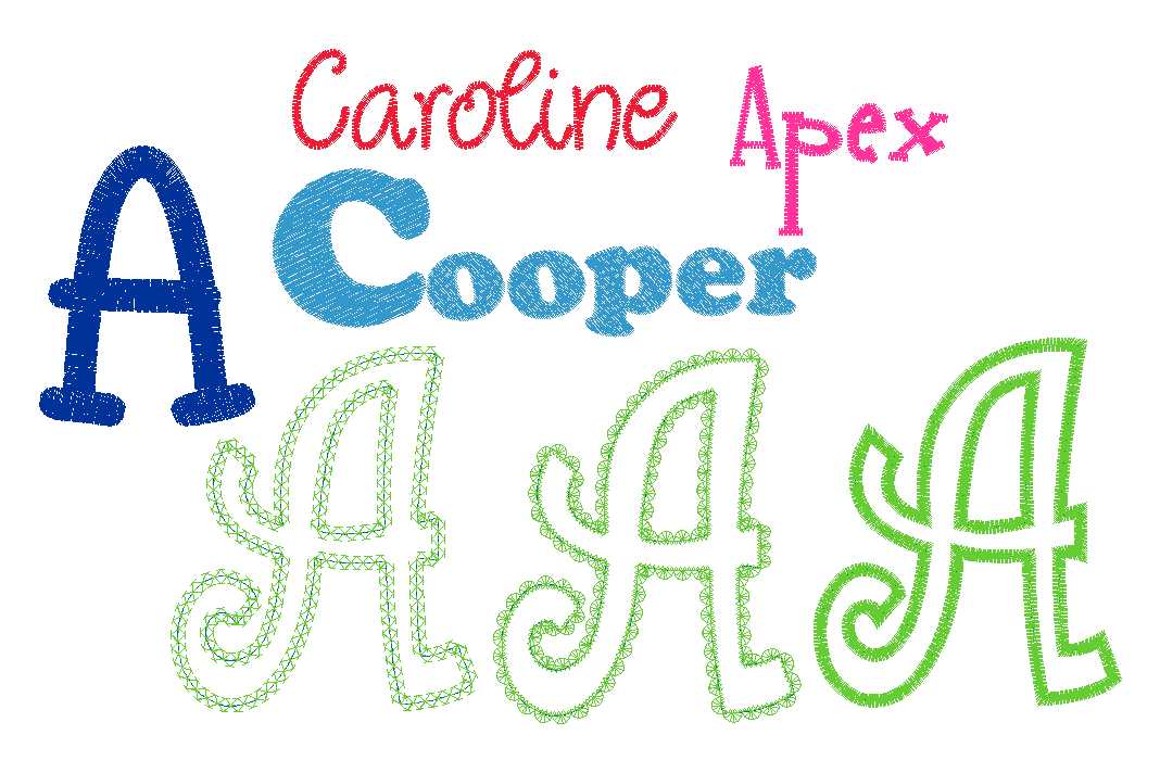 Lucy's Closet: Fonts