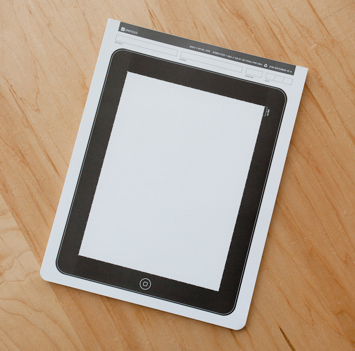 Shedwa: Design Your Own Apps with iPad Stencils and iPhone Sketch Pads