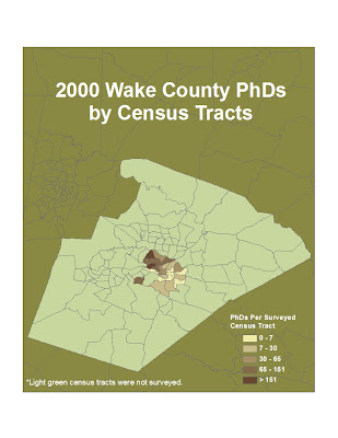 Andrea Villanes GIS Portafolio: Mapping Wake County Census Tracts