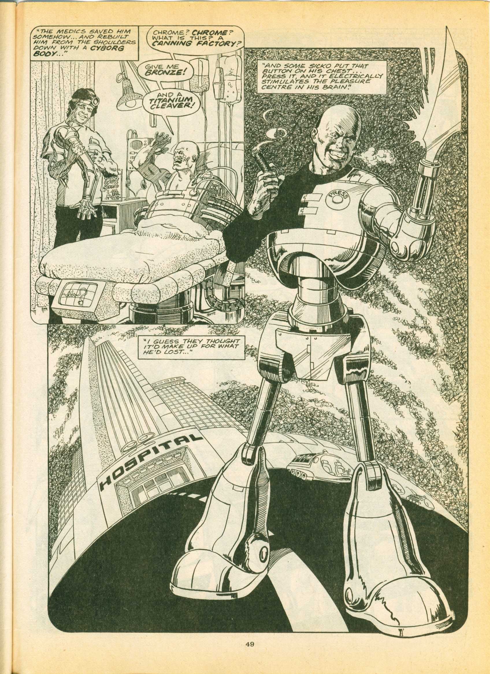 Read online Warrior comic - Issue #4