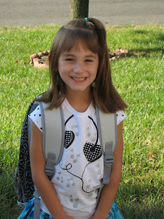 Aram Family Blog: Sadie's First Day of Second Grade