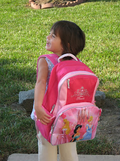 Aram Family Blog: Sophie's First Day of 4-Year-Old Preschool