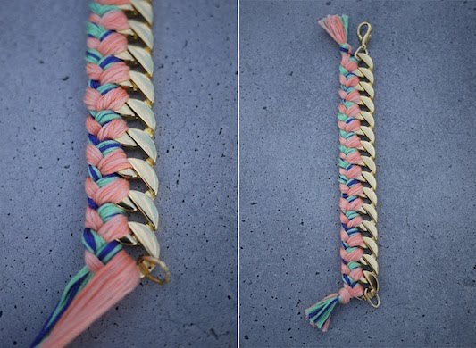 thisismycapetown: diy woven chains