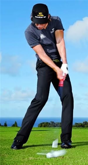 Faddy Golf: Tips from the Pro: Keep left wrist flat through impact