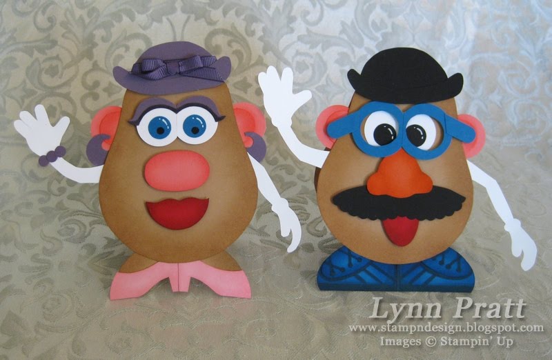 Stamp-n-Design: Mr. & Mrs. Potato Head Cards or Game