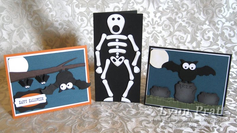 Stamp-n-Design: Halloween Punch Three Card Class