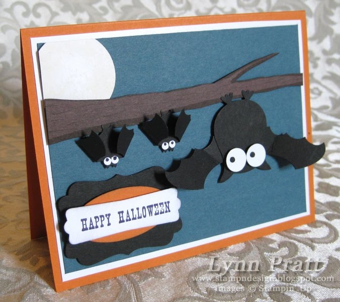 Stamp-n-Design: Halloween Punch Three Card Class