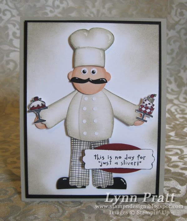 Stamp-n-Design: Chef in the Kitchen Pop-Out Cards