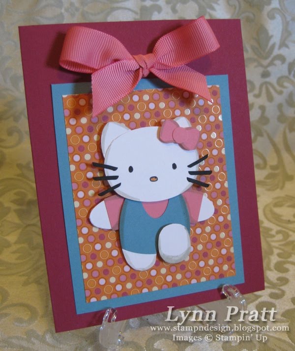 Stamp-n-Design: Hello Kitty Punch Art