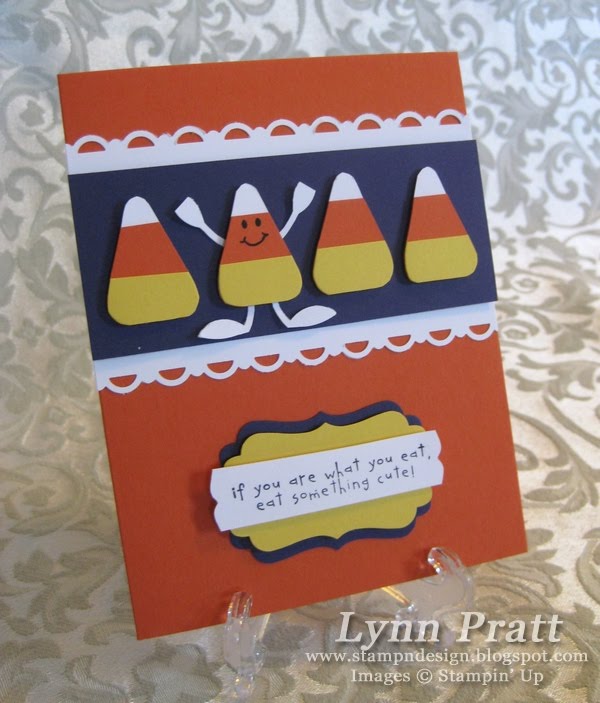 Stamp-n-Design: Candy Corn Card