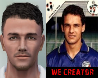 Face Roberto Baggio
