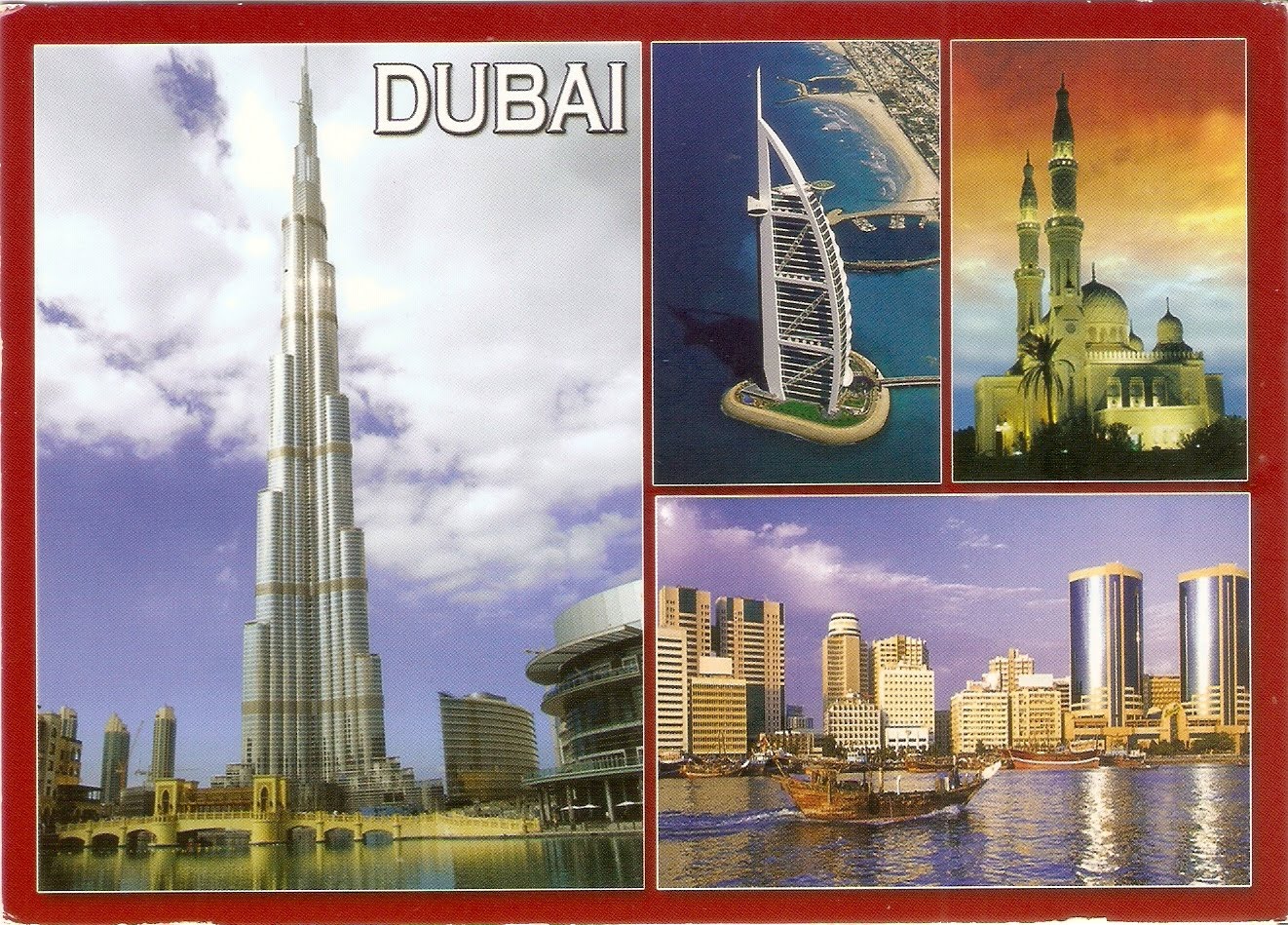 Postcard A La Carte: United Emirates - Dubai