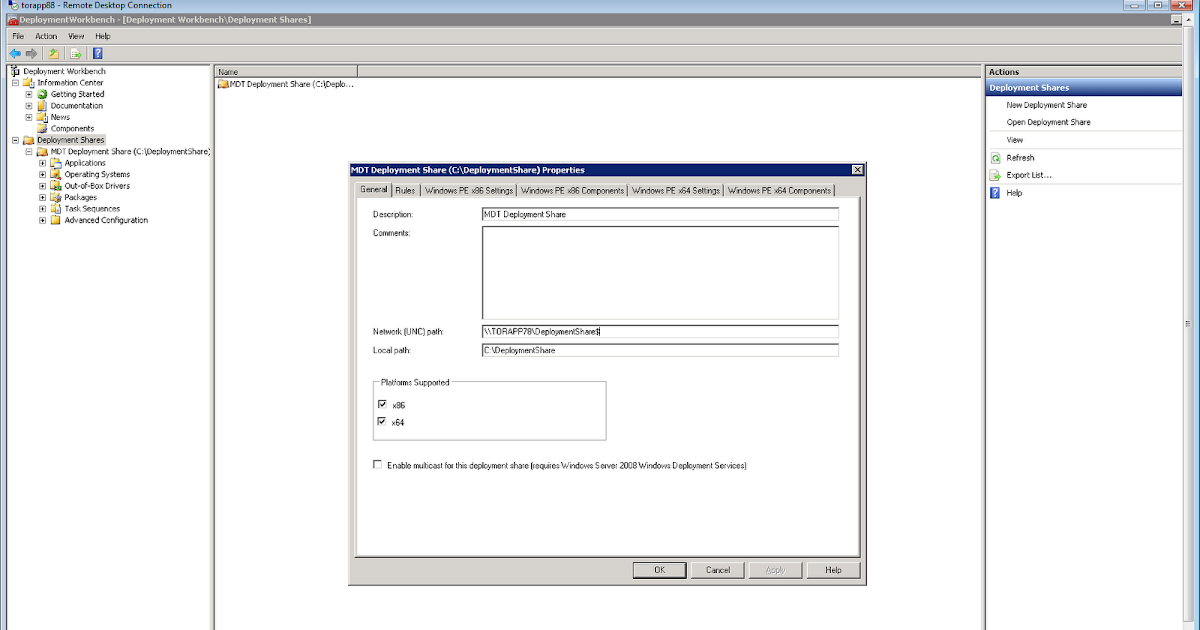 The Lacie Tech Blog: Migrating MDT 2010 from one server to another server