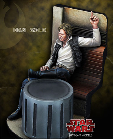 Star Wars Miniatures: kit Han Solo Cantina