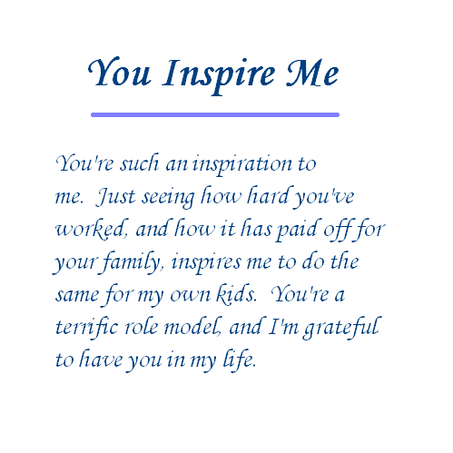 You Have Inspired Me Quotes. QuotesGram