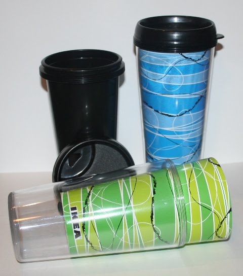 Cristina's Creative Corner: Ikea Travel Mugs with Customizable Paper Insert