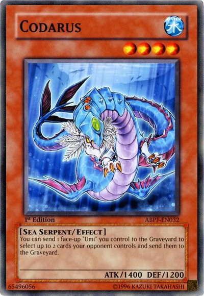 Yu-Gi-Oh! Tomelloso: Decks Baratos - Codarus Control