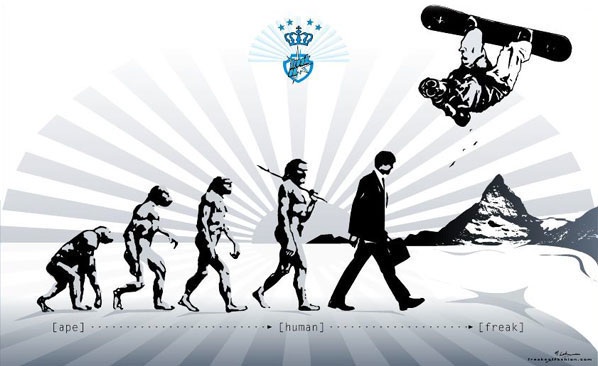snowboard_evolution.jpg (598×366) | Poster, Fotopapier, Auto aufkleber