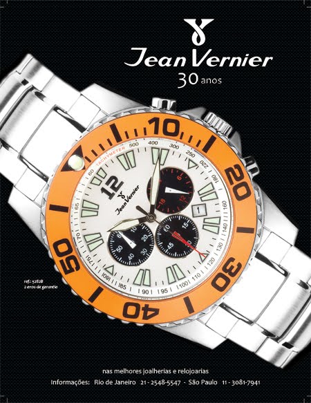 Walter Campos Junior: Anúncio Jean Vernier - Revista Pulso