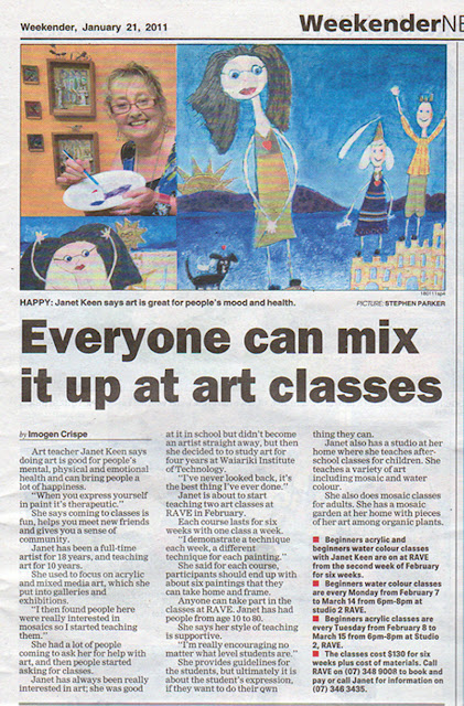 Rotorua Artist Janet Keen's Photography, Mosaics, Paintings & Writing ...