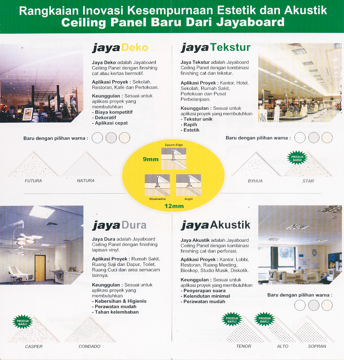 Jayaboard Ceiling Panel – Building Materials