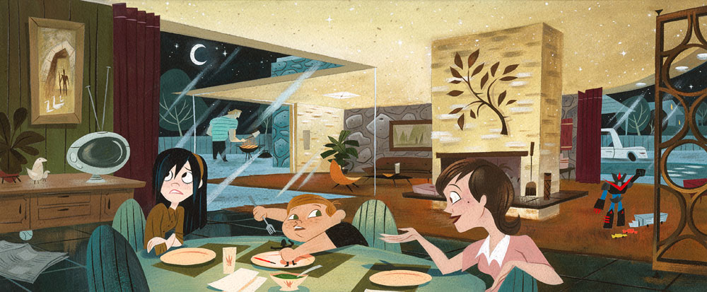 braxton and yancey: The Incredibles - Mid-Century Design Muse