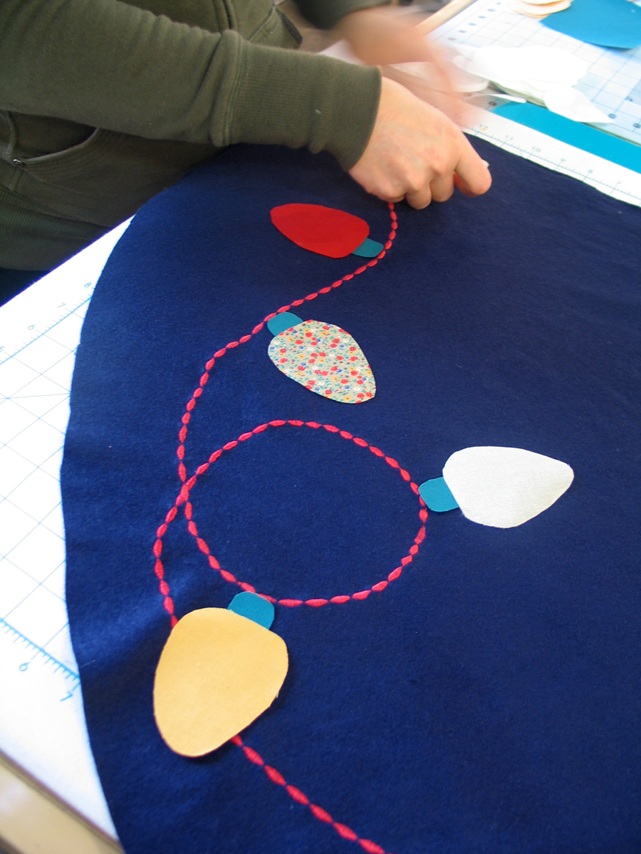 Anna Joyce the Blog: Would you like to make a tree skirt?