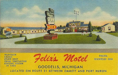 Ghosts Of The Great Highway: Vintage Travel and Motel Postcards.