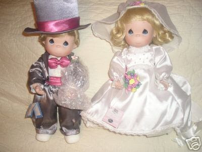 Dolls For Sale by Me: Precious Moments - Bride and Groom