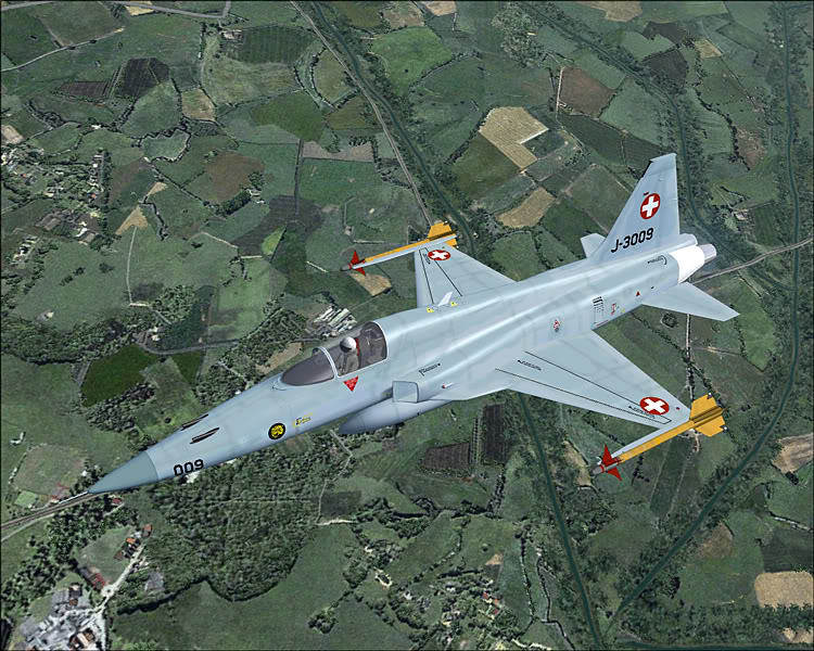 Flight Simulator 9 Addons: FlyLogic F5 Tiger II