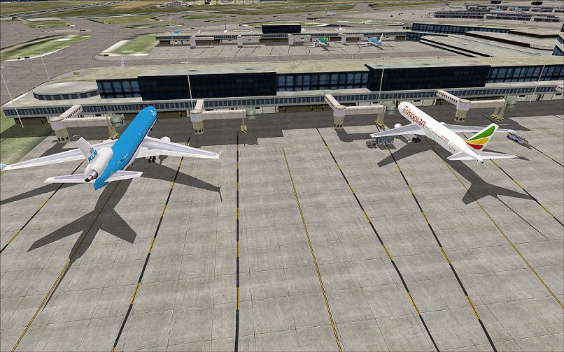 Hangar do Zé: FS2004 - Ultimate Airport Environment Textures
