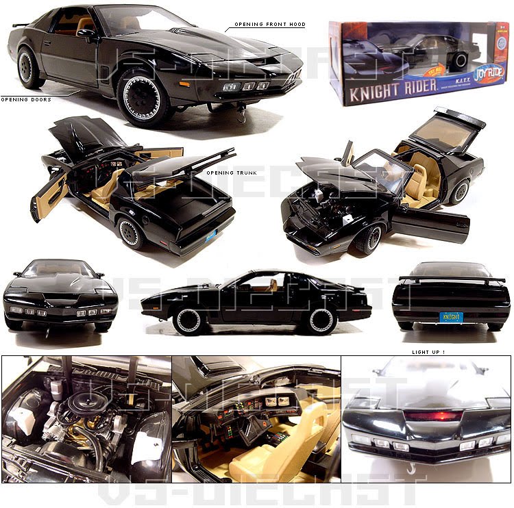 Toy Workers: NEW ARRIVAL !!! SIDESHOW & ERTL KNIGHT RIDER 1:18 DIE CAST