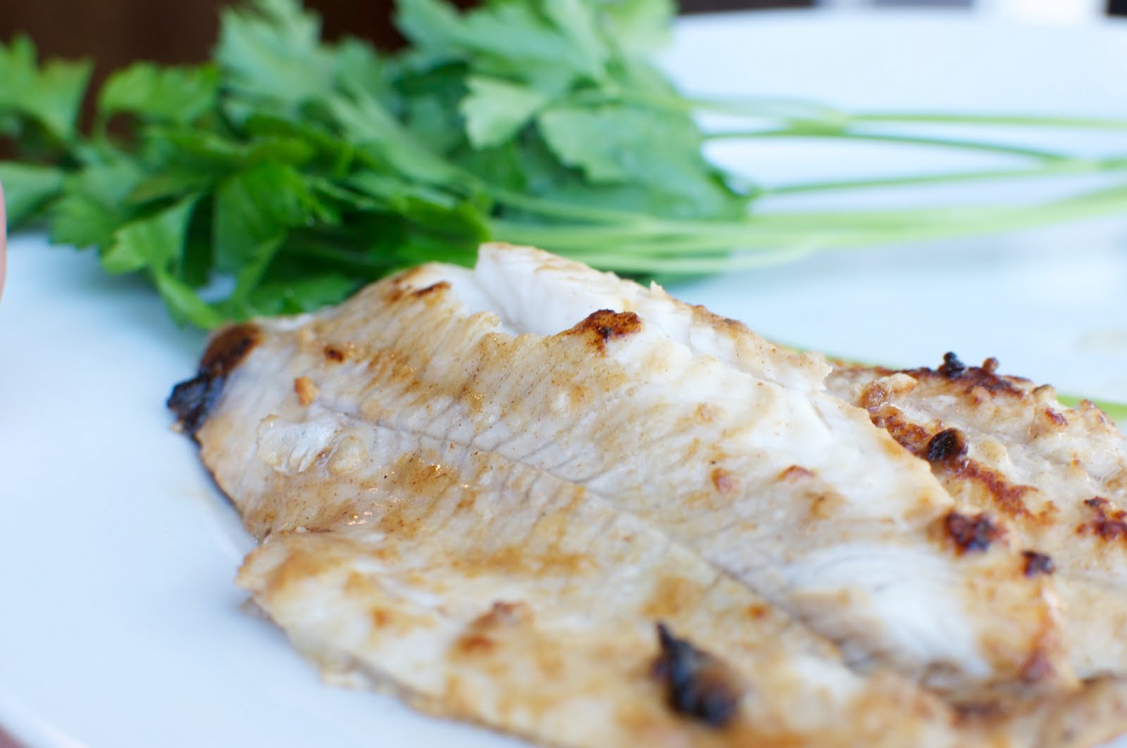 Fish and Veggies: Honey Mustard Catfish