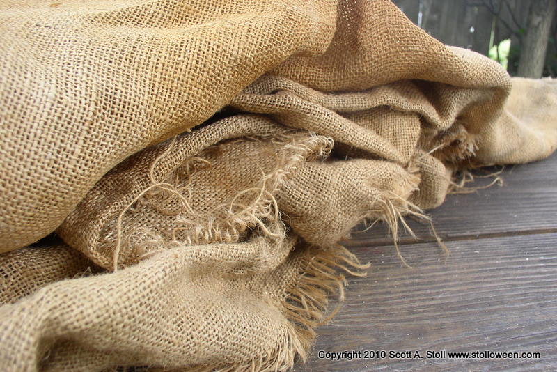 Scotty ART: SCORE: Burlap