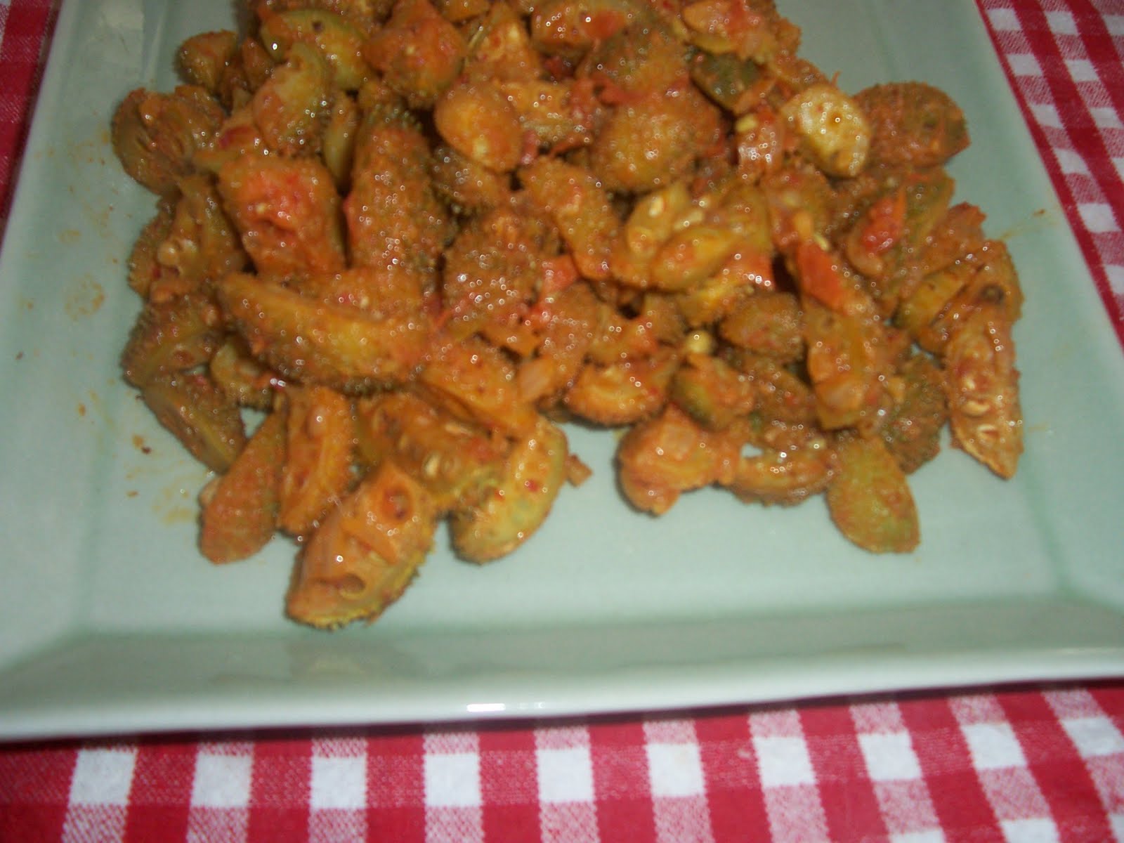 Indianfoodbazaar: Spicy kantola(Indian teasel gourd)