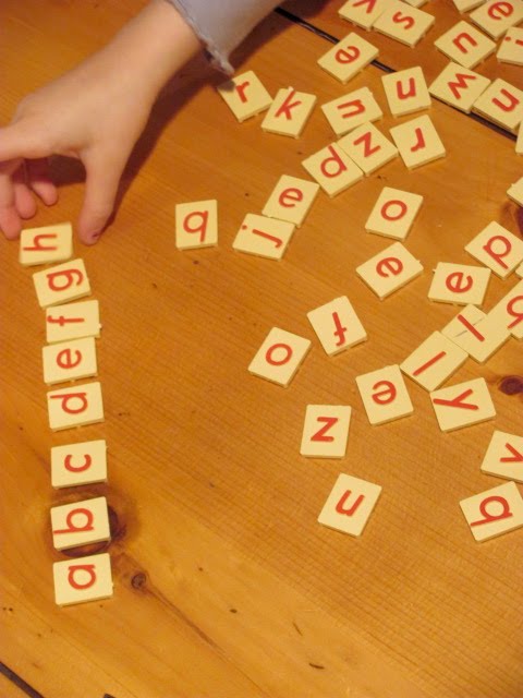 Working with letters and sounds - Mommy Moment