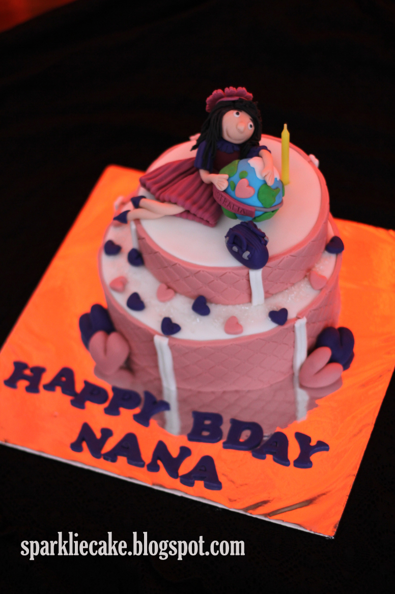 SPARKLIE CAKE: Happy Birthday Nana