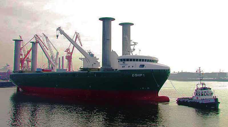 E-Ship 1: Navio eólico aporta no Ceará hoje!