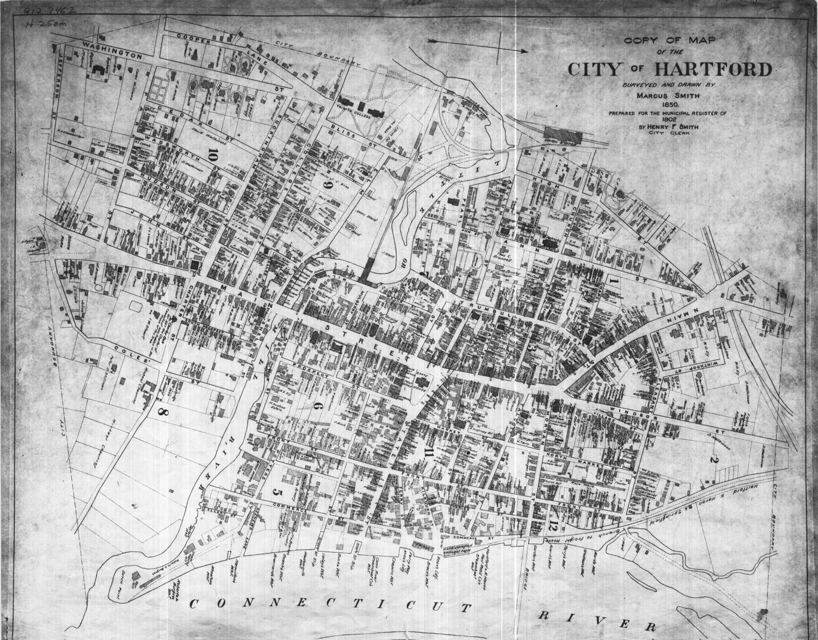 Sad City Hartford: Hartford Kewl Find: An Even Older Map