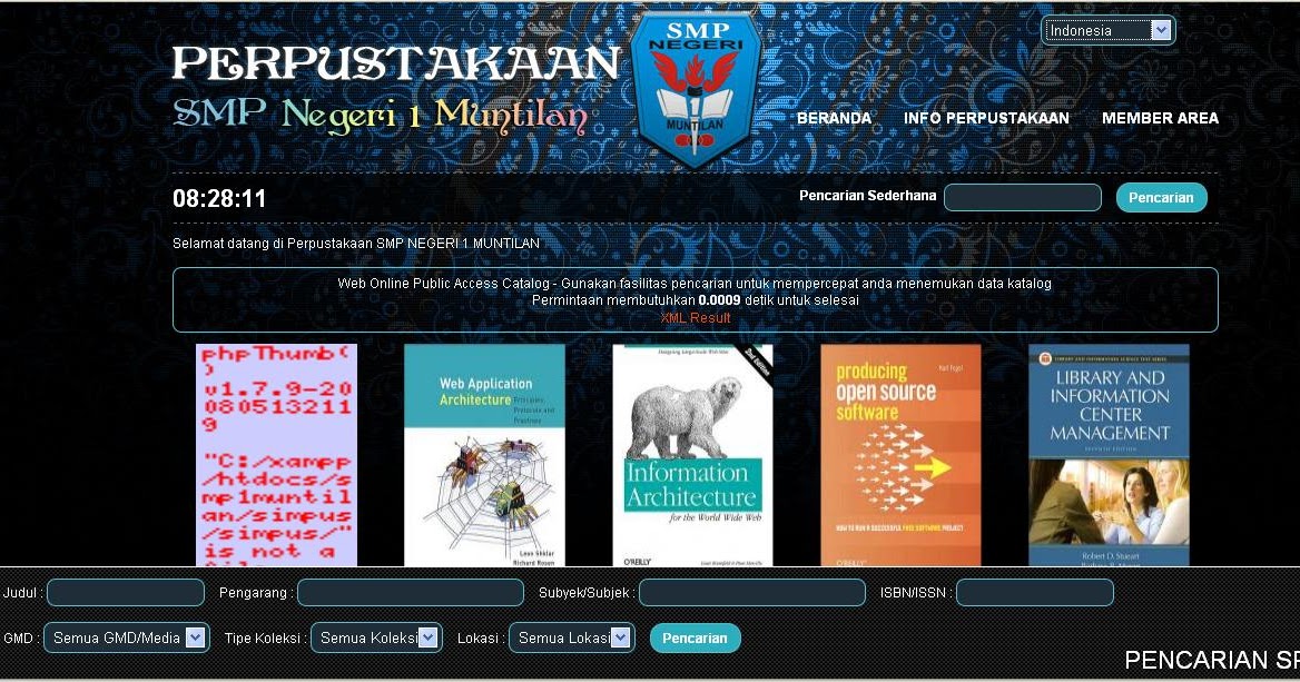 Software - Multiada-Produk IT: Sistem Informasi Perpustakaan (SIMPUS)