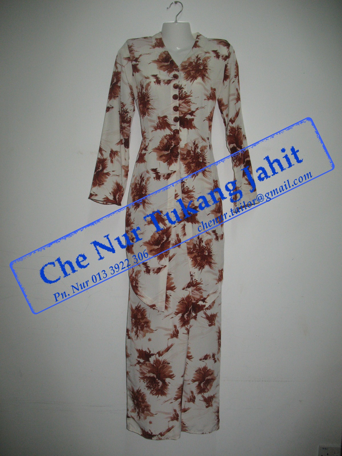 Sekoci Che Nur: Contoh Jahitan