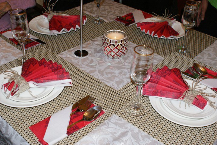 An Aged Care Diary: Dining table setting Competition
