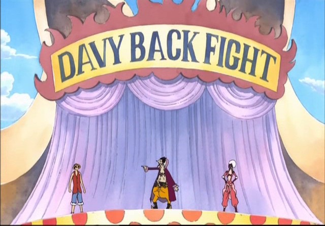 davy back fight (one piece) | anime picture