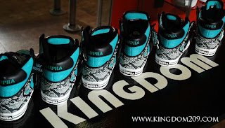KINGDOM STOCKTON CA: LIMITED Supra Vaider Tiffany Snake Skin!
